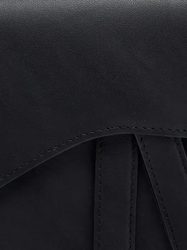 Dior 2020 Saddle Mini Bag - Black