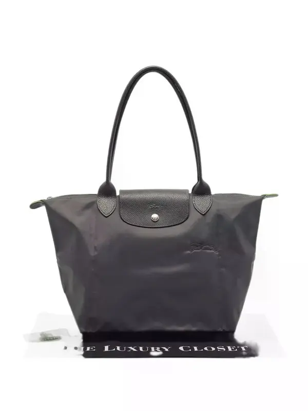 Longchamp Medium Le Pliage Tote Bag - Grey