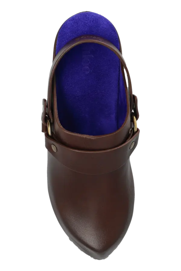 Chloé Talis Leather Mules