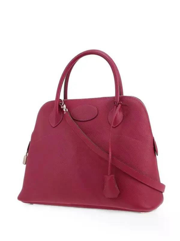 Hermès 2011 30 Bolide Leather Tote Bag - Pink