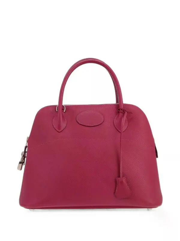 Hermès 2011 30 Bolide Leather Tote Bag - Pink
