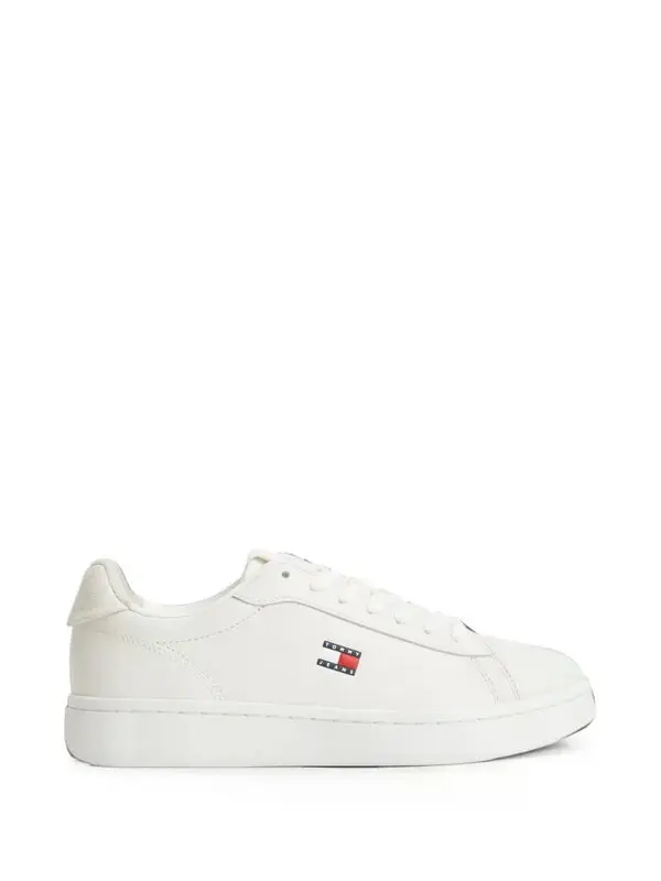 Tommy Hilfiger Logo-patch Leather Sneakers