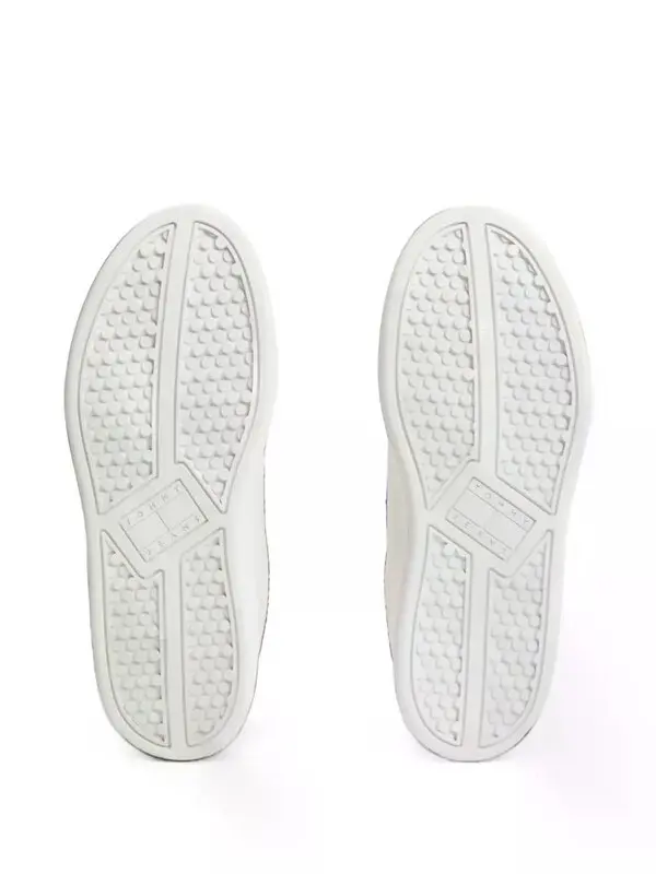 Tommy Hilfiger Logo-patch Leather Sneakers