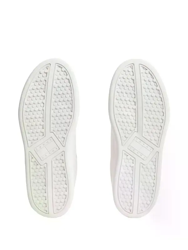 Tommy Hilfiger Logo-patch Leather Sneakers