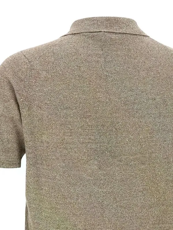 FILIPPO DE LAURENTIIS V-neck Knitted Top - Brown