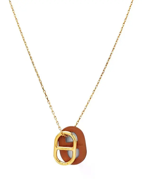 Hermès O'maillon Chaine D'ancre Pendant Necklace