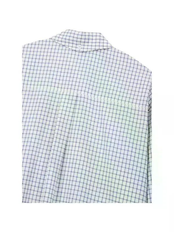 STUDIO TOMBOY Check-pattern Oversized Shirt