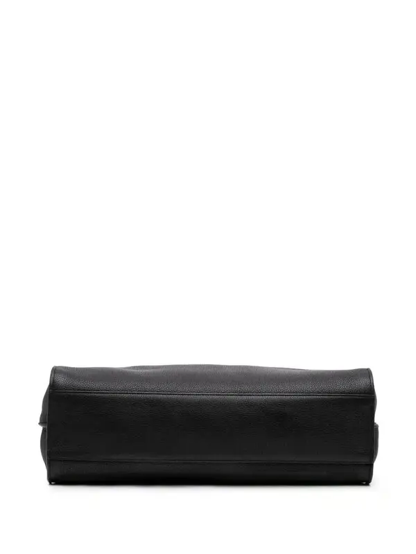 Saint Laurent 2021 Large Supple Grained Calfskin Sac De Jour Satchel
