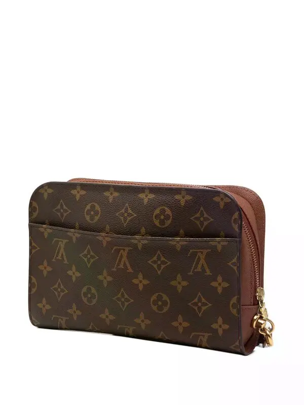 LOUIS VUITTON 2004 Monogram Orsay Clutch Bag
