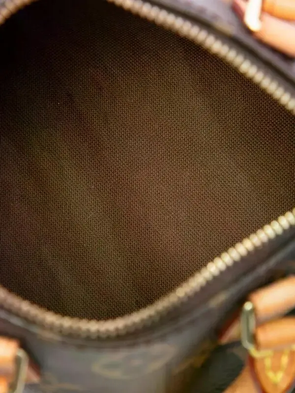 LOUIS VUITTON 2019 Monogram Nano Speedy Bandouliere Satchel