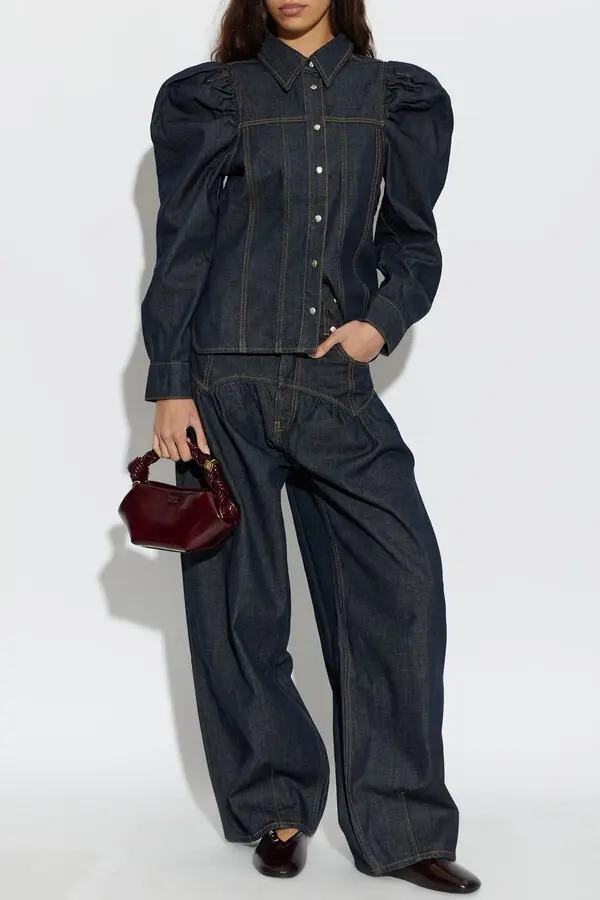 GANNI Denim Shirt