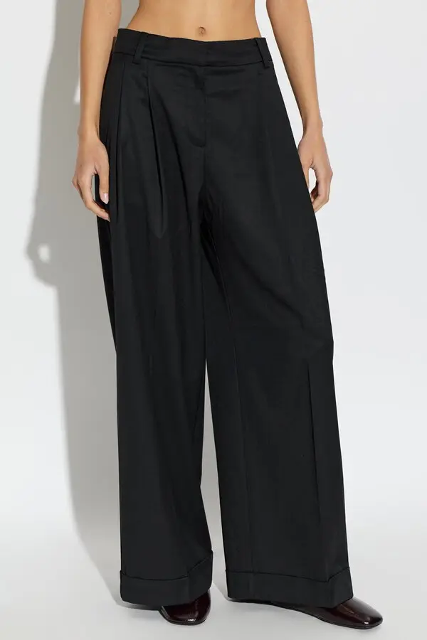 GANNI Creased Trousers