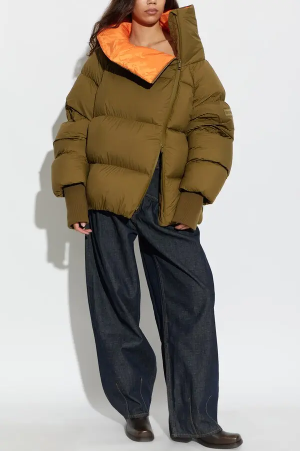 GANNI Down Jacket - Green
