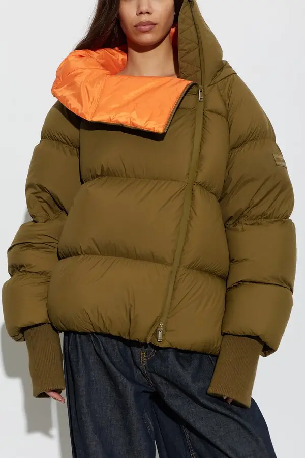 GANNI Down Jacket - Green