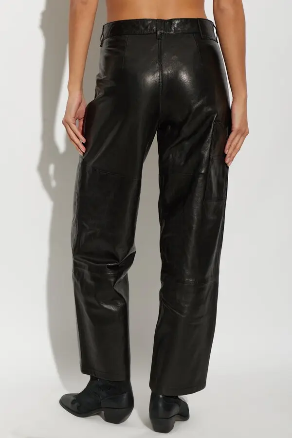 ALLSAINTS Leather Trousers ‘manta