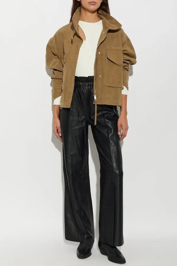 ALLSAINTS Suede Jacket ‘clay - Green