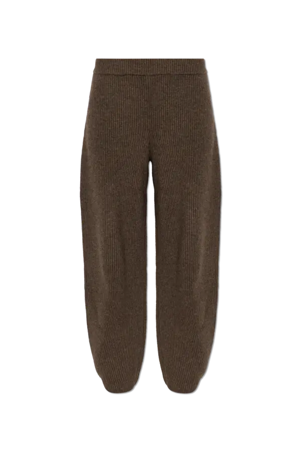 BY MALENE BIRGER Wool Trousers ‘carmela - Brown