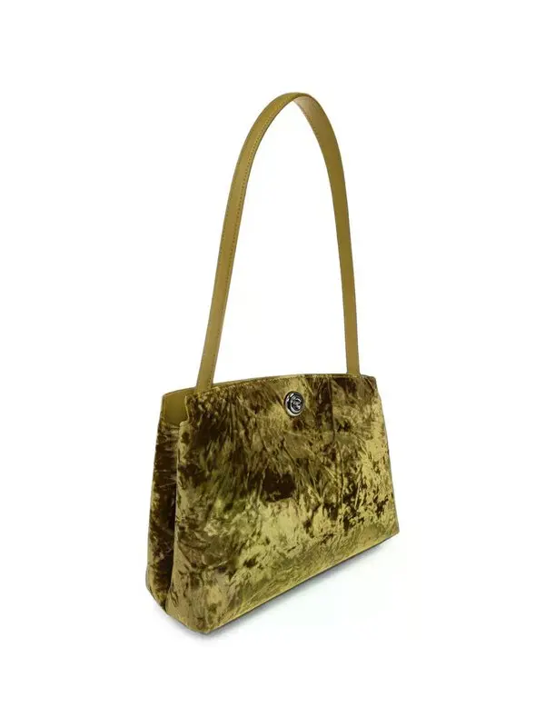 LIFFNER Pushlock Velvet Shoulder Bag