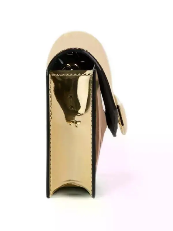 Givenchy Antigona Wallet On Chain In Mirror Leather