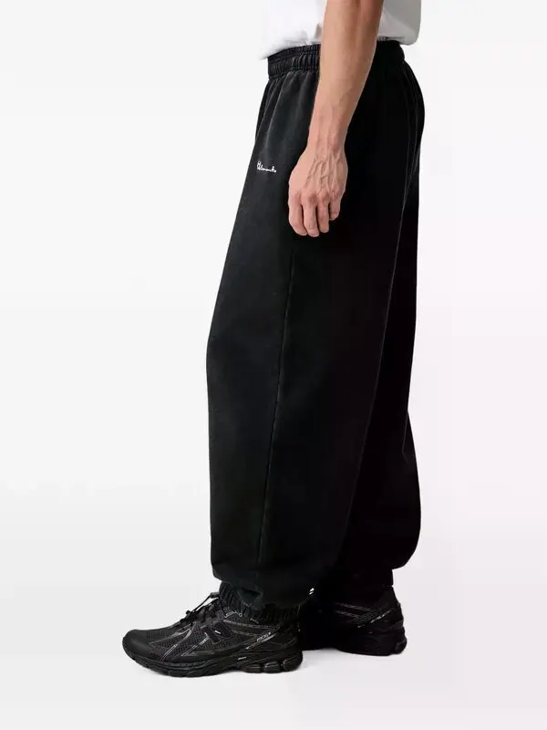 Vetements Athletic Logo-embroidered Track Pants - Black