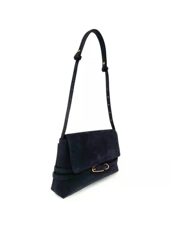 LIFFNER Suede Shoulder Bag - Blue
