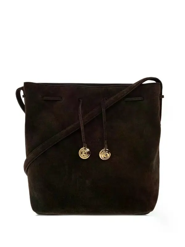 LIFFNER Charm Bucket Suede Bucket Bag