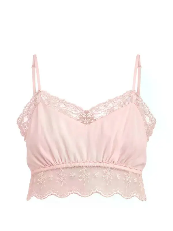 Simone Rocha Lace-trim Negligee Bralette