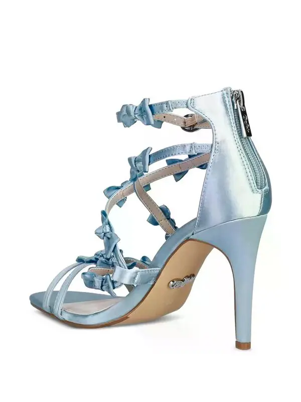 BUFFALO Bow-embellished Caged Sandals