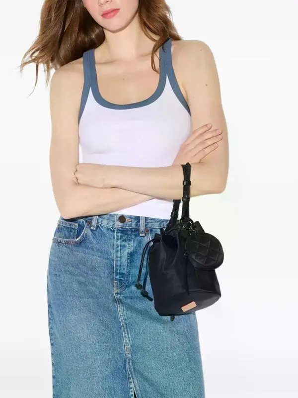 Mz Wallace Waverly Bucket Bag - Black