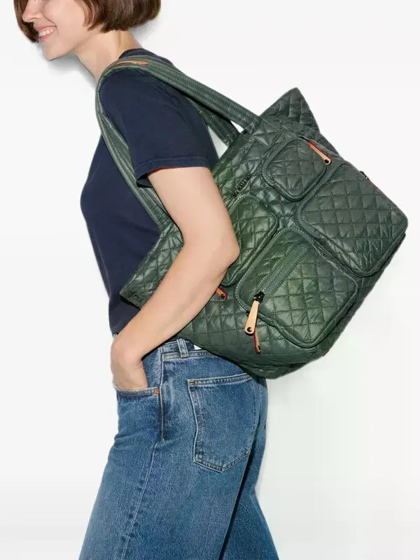 Mz Wallace Medium Metro Quilted Tote Bag