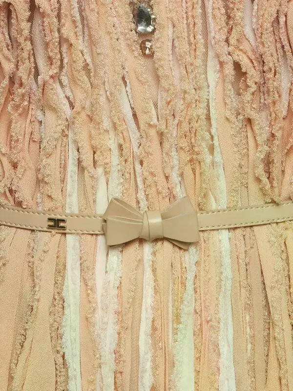 Elisabetta Franchi Embellished-detail Maxi Dress