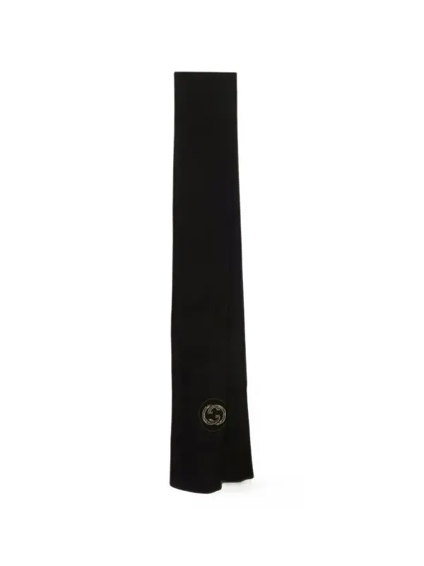 Gucci Interlocking G Embellished Scarf