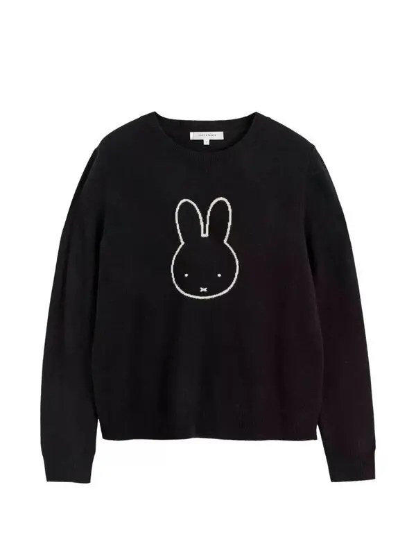Chinti & Parker Miffy Intarsia-knit Sweater