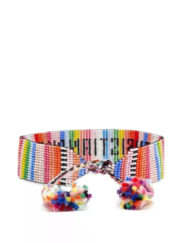 Dior J'adior Beaded Friendship Bracelets - White