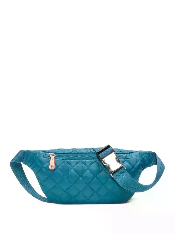 Mz Wallace Small Metro Quilted Belt Bag - Blue