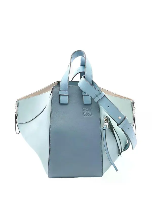Loewe 2015-2026 Small Bicolor Calfskin Hammock Satchel