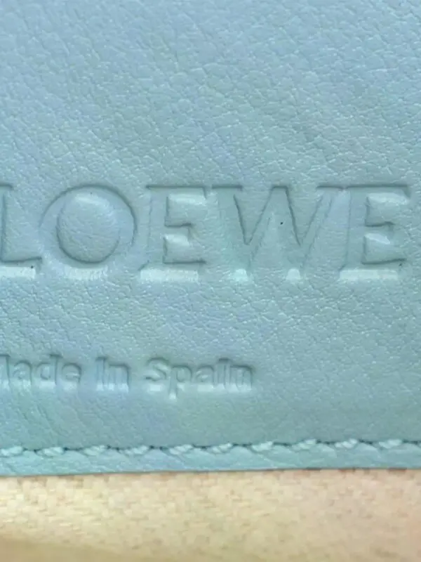 Loewe 2015-2026 Small Bicolor Calfskin Hammock Satchel