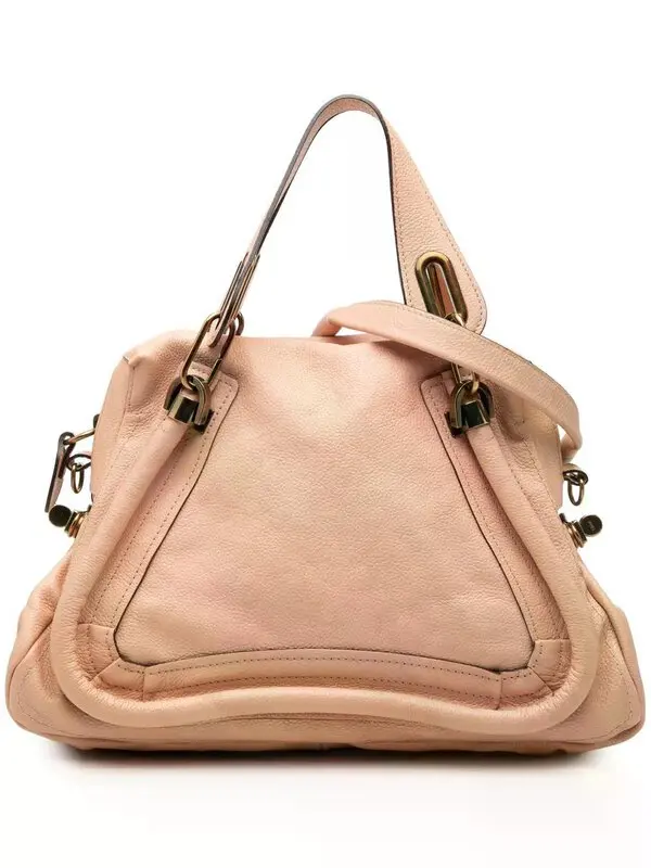 Chloé 2012 Medium Leather Paraty Satchel - Pink