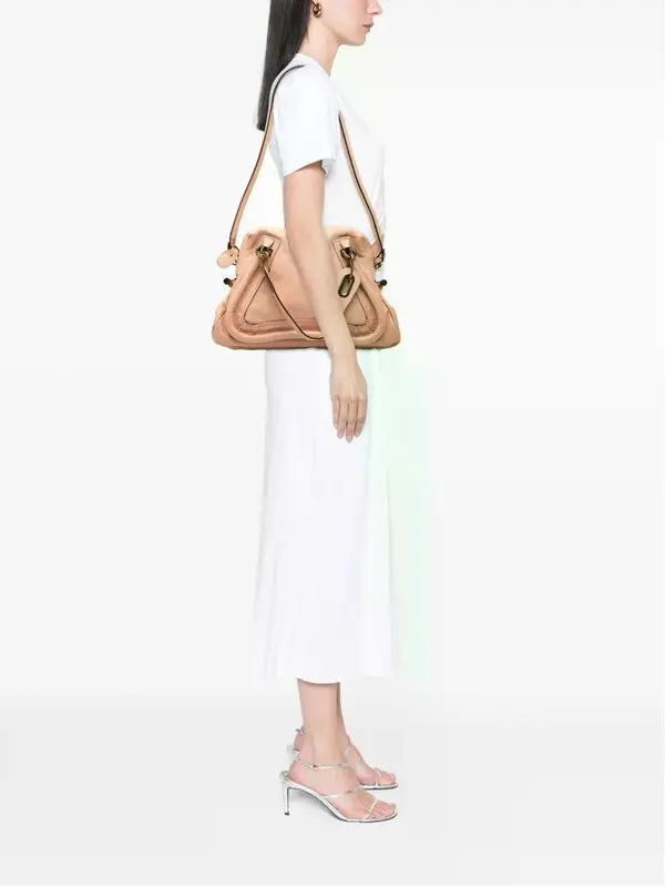 Chloé 2012 Medium Leather Paraty Satchel - Pink