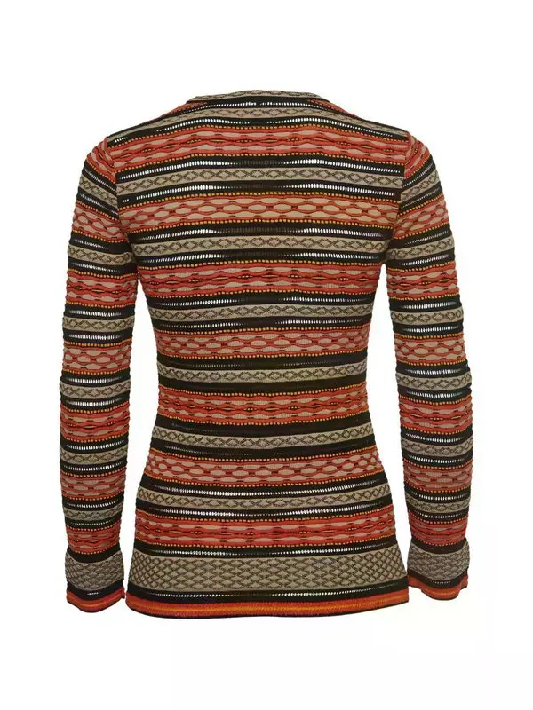 Missoni Patterned-intarsia Sweater - Neutrals