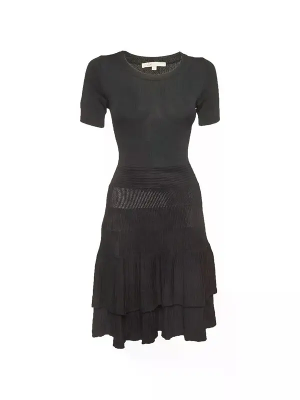 Maje Tiered-detail Dress