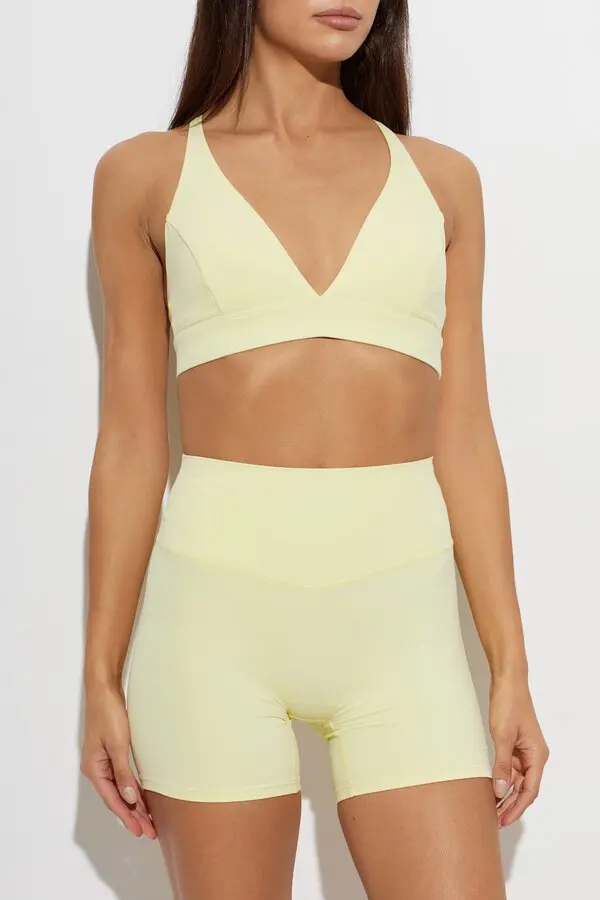 P.E Nation Lumen’ Sports Bra - Yellow