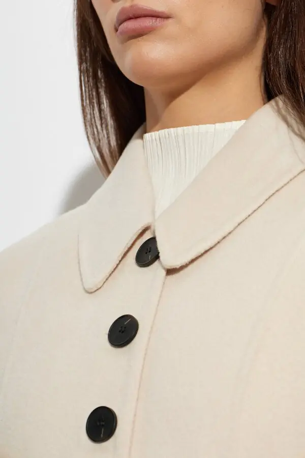 BY MALENE BIRGER Wool Coat ‘magdalena - Cream