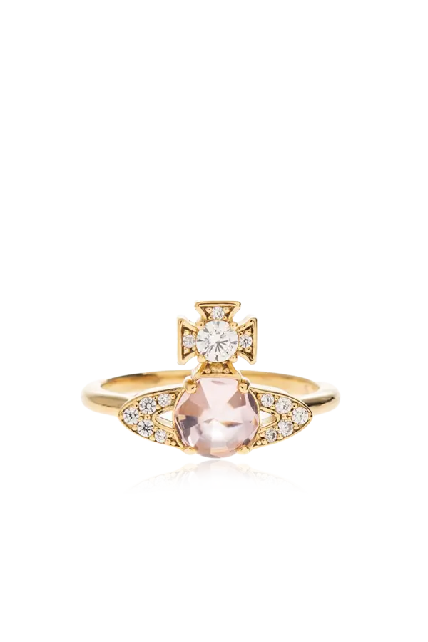 VIVIENNE WESTWOOD Silver ‘ondina’ Ring - Gold