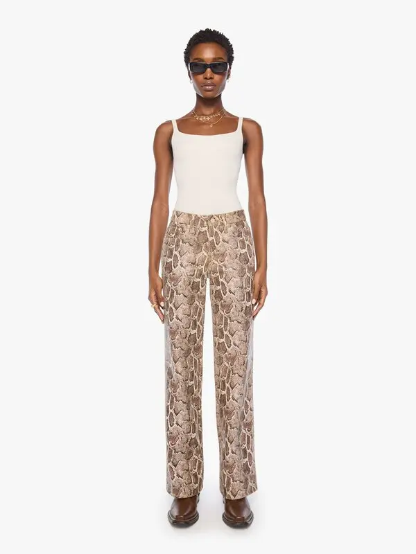 MOTHER The Maven Sneak Royal Serpent Pants - Multi