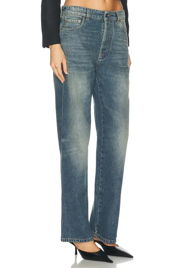 Miu Miu Low Waisted Wide Leg