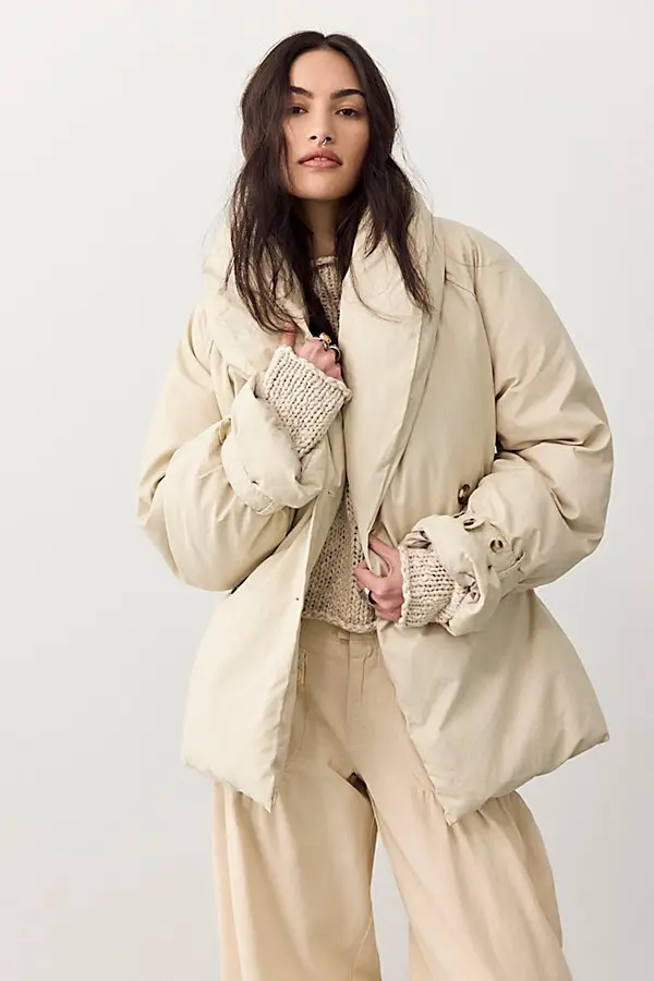 Free People We The Free Officer Puffer Jacket