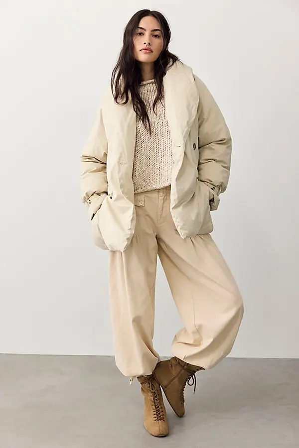 Free People We The Free Officer Puffer Jacket
