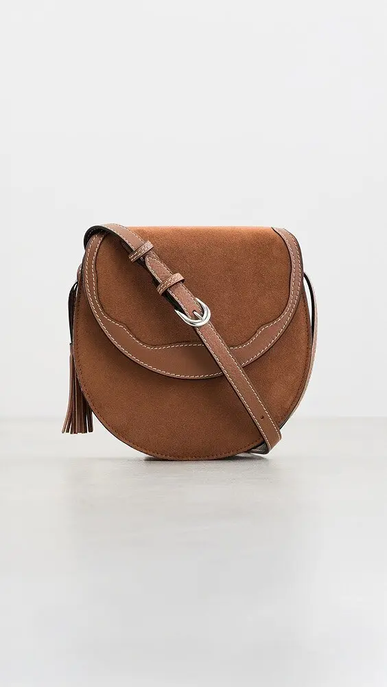 HUNTING SEASON The Small Saddle Bag - Cognac