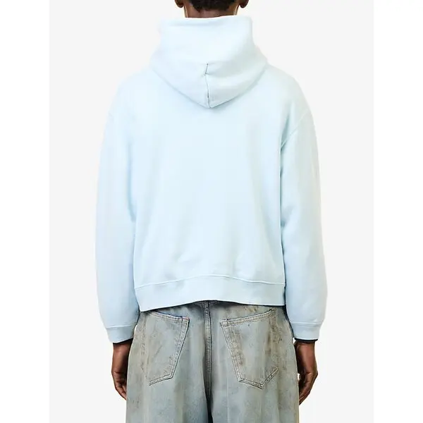 WILLY CHAVARRIA Community Center Brand-print Cotton Hoody